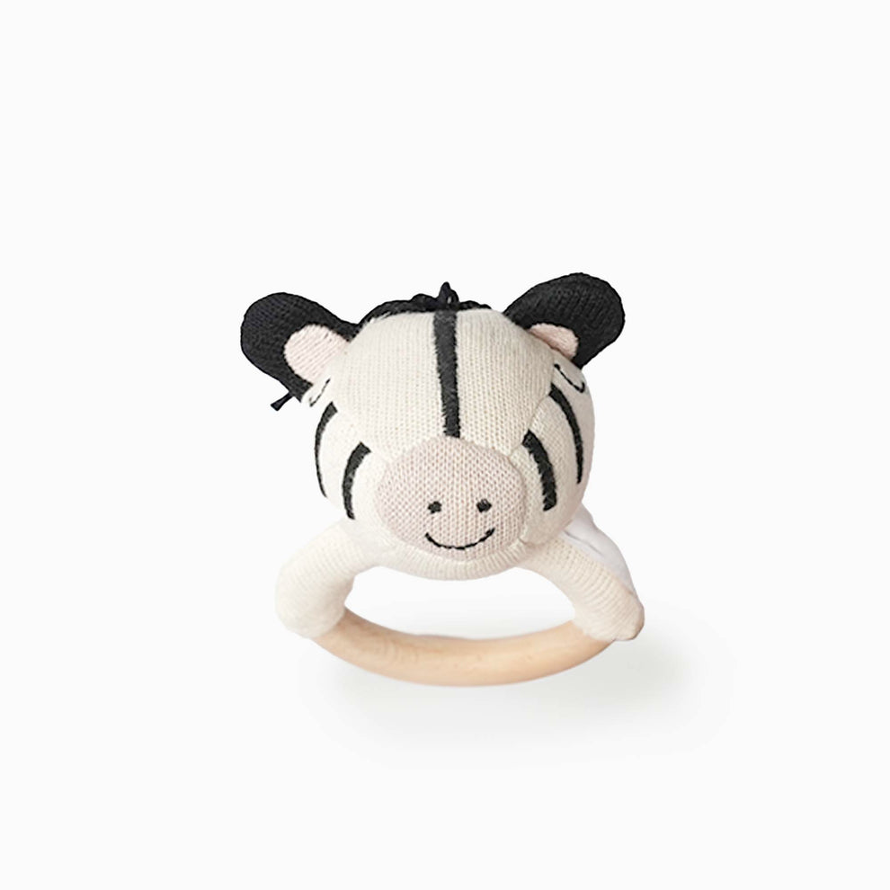 Zippy Zebra Baby Rattle – Adorable & Safe for Kids | iROCHi